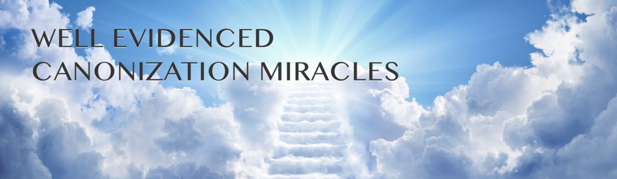 Well Evidenced Canonization Miracles - Kilbeggan Parish